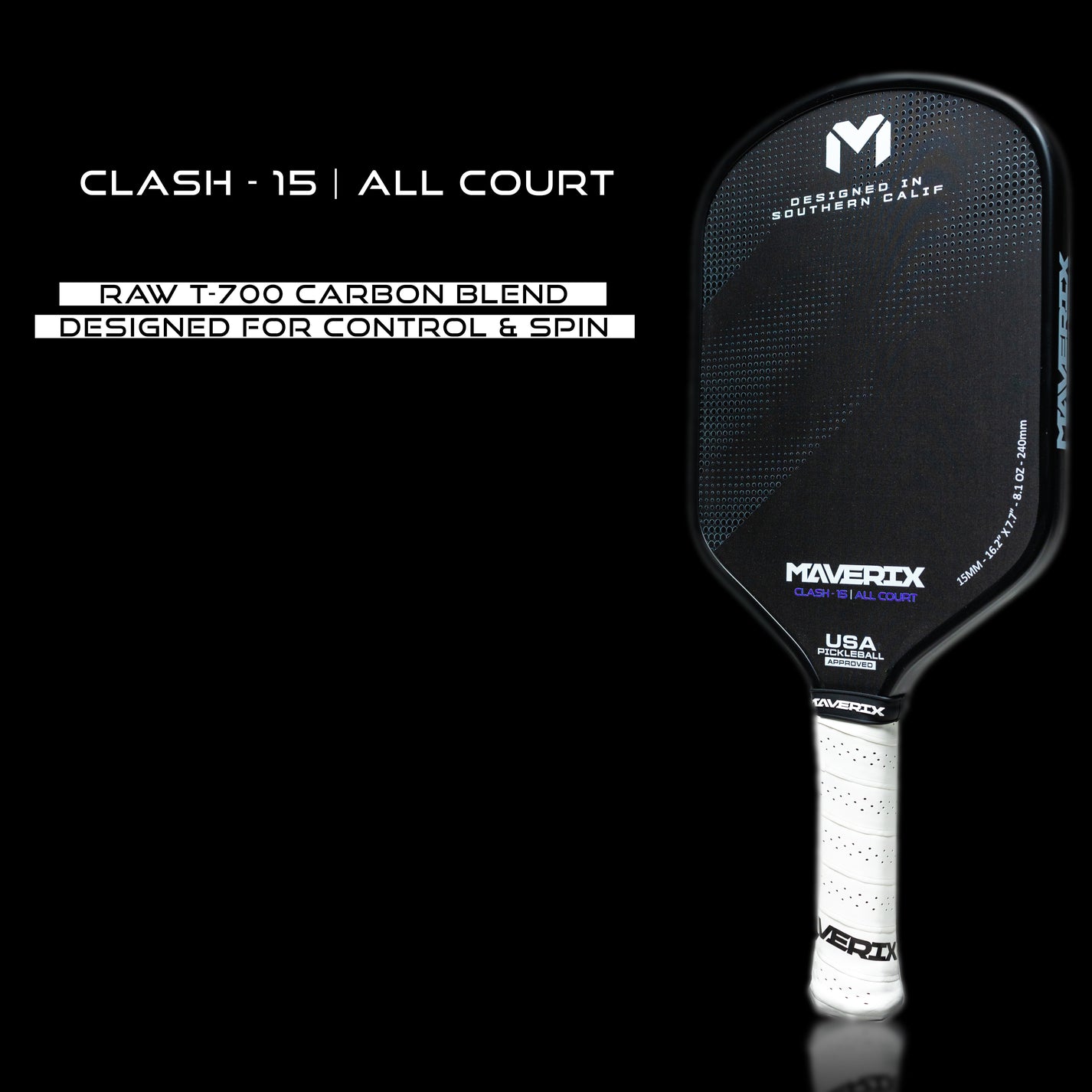 Clash - 15 ALL COURT – Maverix Pickleball